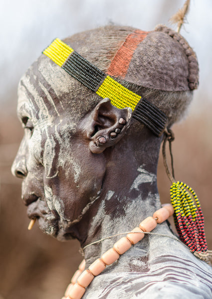 Notched Left Ear - Omo Valley - Kara Tribe – Lynn Doran